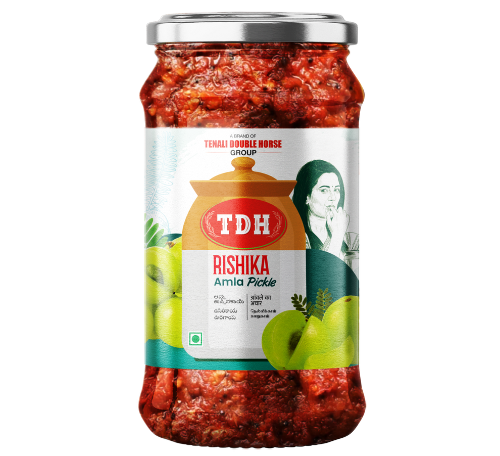 Amla Pickle 250g | Spicy & Tangy Indian Gooseberry Pickle | Tenali ...