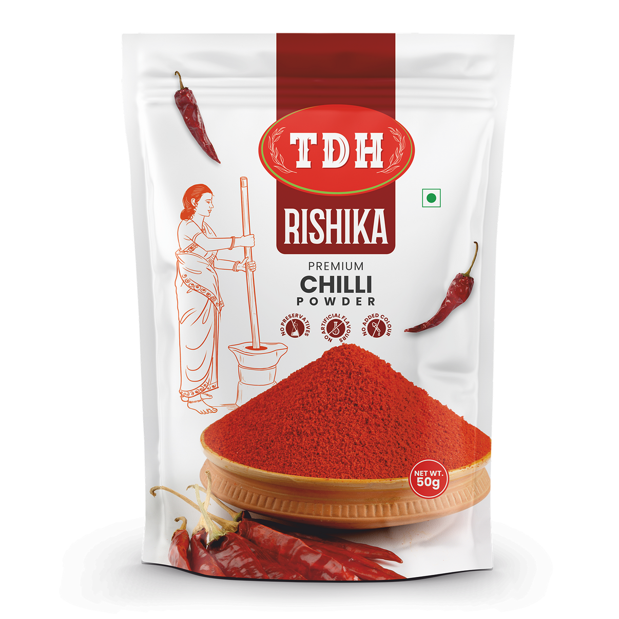 Premium Chilli Powder 100g | Spicy & Fresh Red Chili Powder | Tenali ...