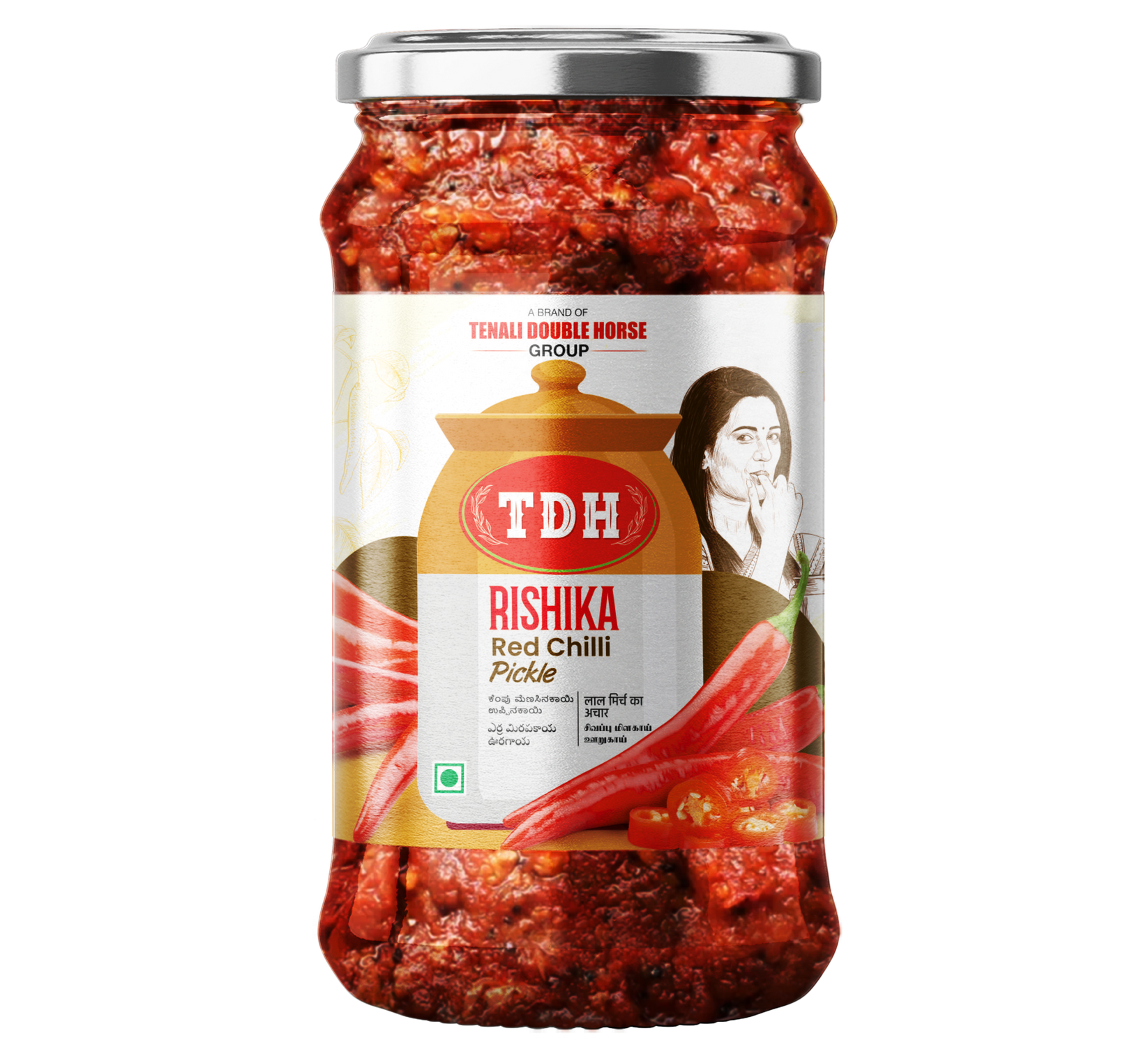 Red Chilli pickle (250 Grams) – Tenali Double Horse