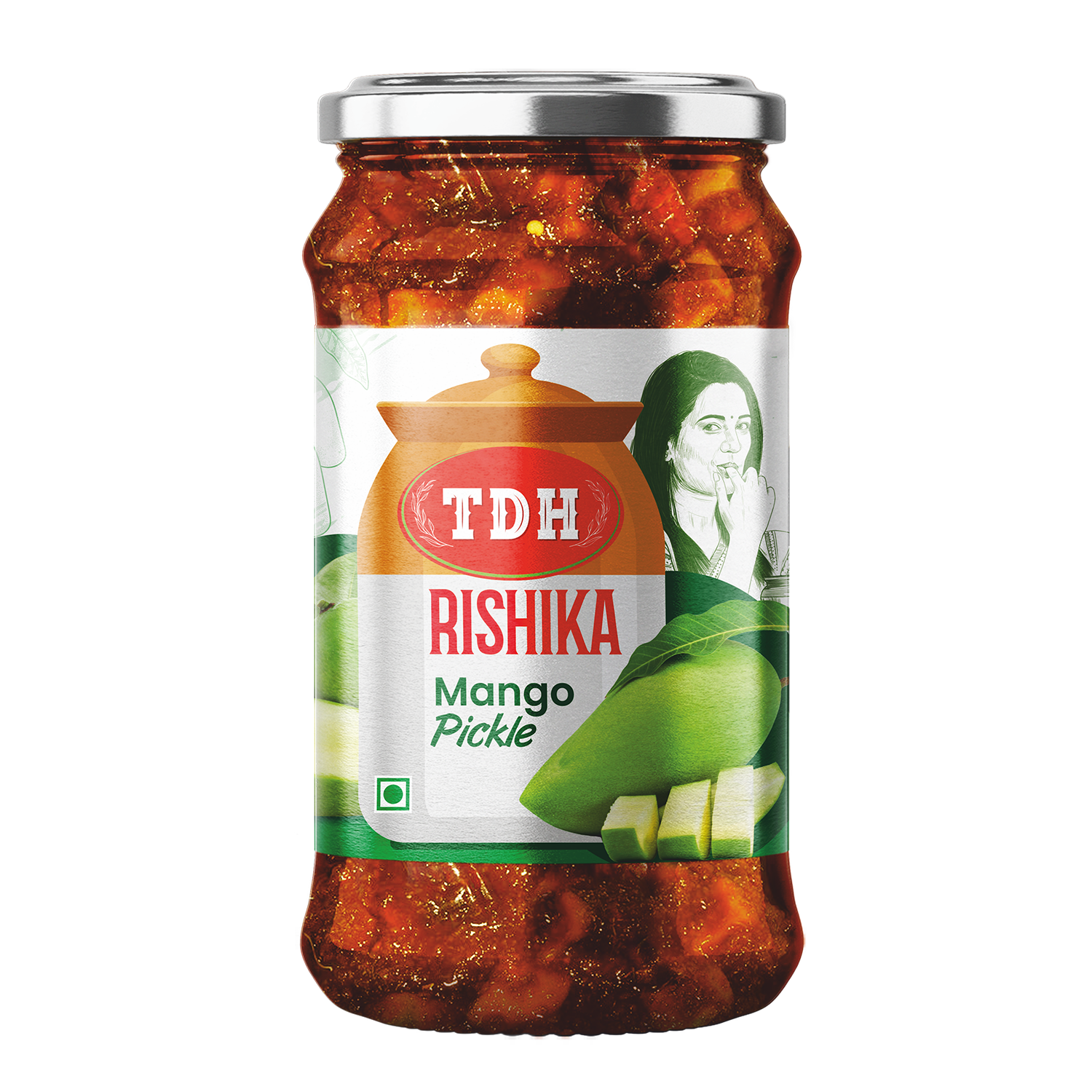 Tangy Mango Pickle 250g | Authentic Indian Pickle | Tenali Double Horse